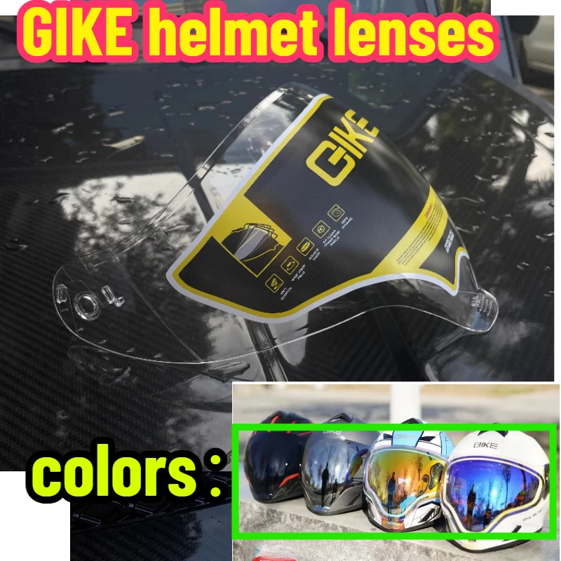 Viseira de capacete QIKE FP02 para motocicleta, rosto inteiro, visão ...