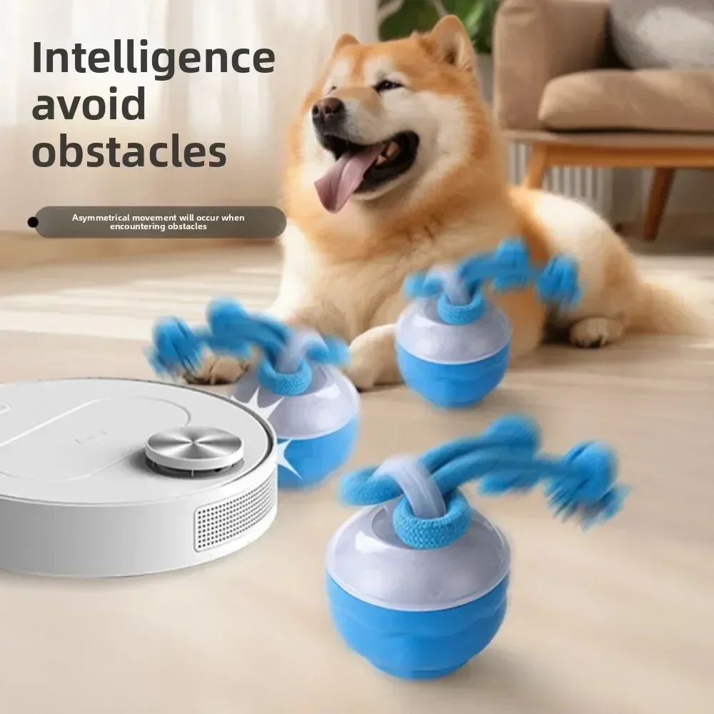 Electric Rotating Dog Toys Bite Resistant Grinding Teeth To Relieve ...