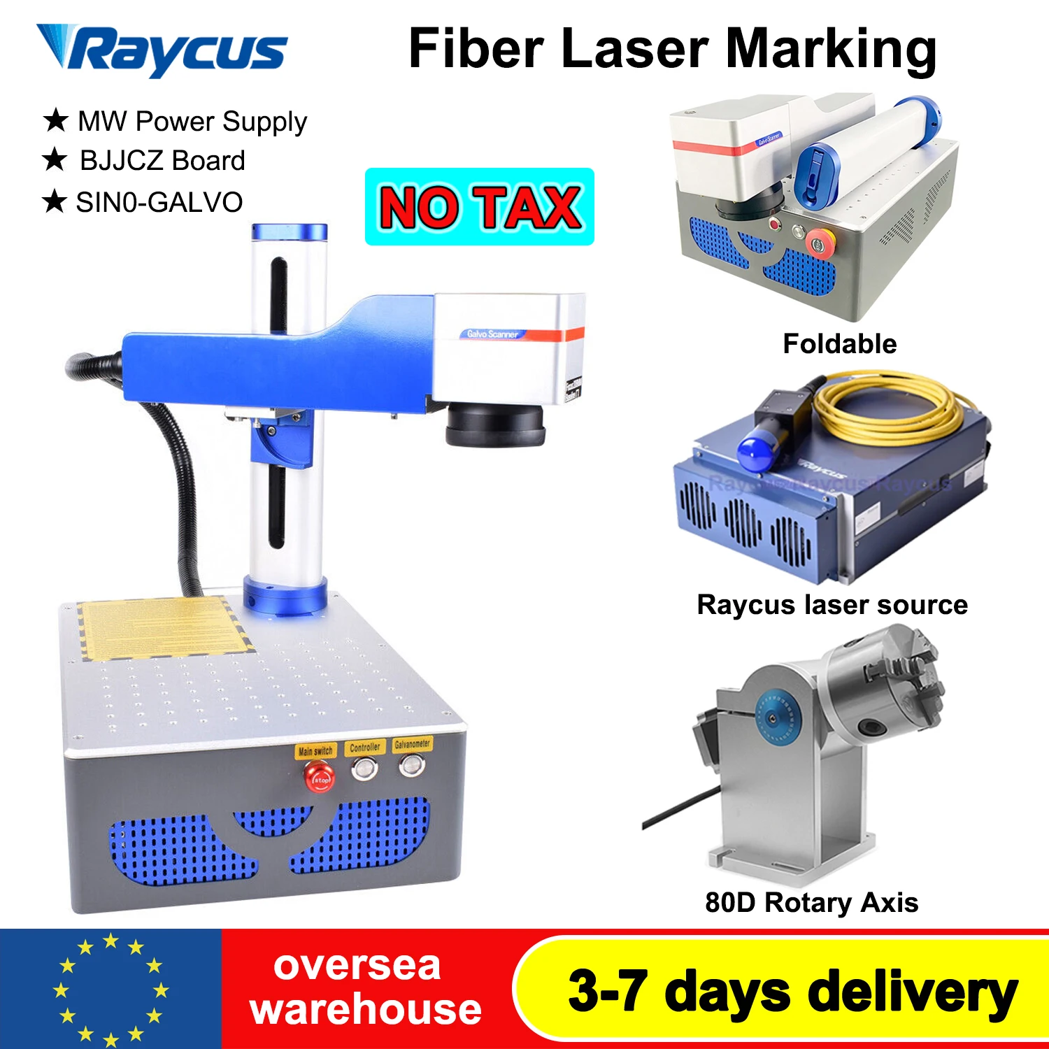 Raycus-Fiber-Laser-Engraver-30W-QS-Portable-Business-Laser-Marking ...
