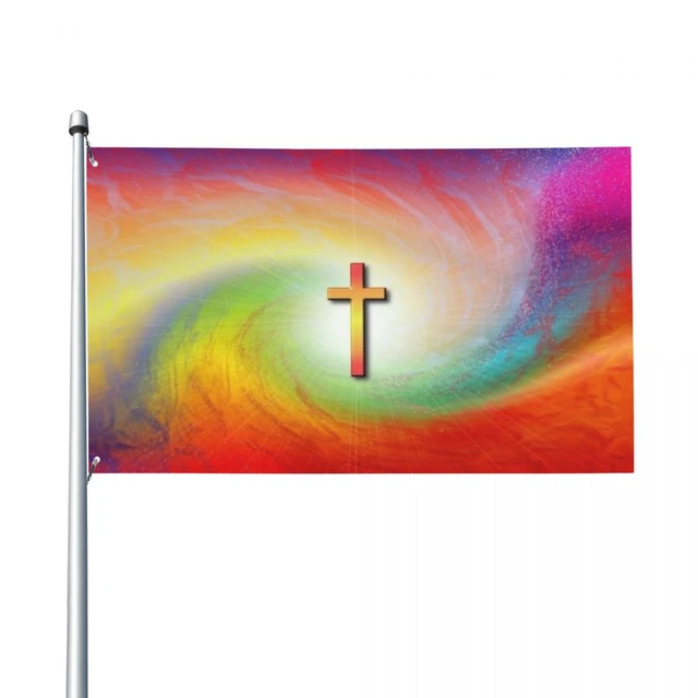Pictures Of Crosses With Banners