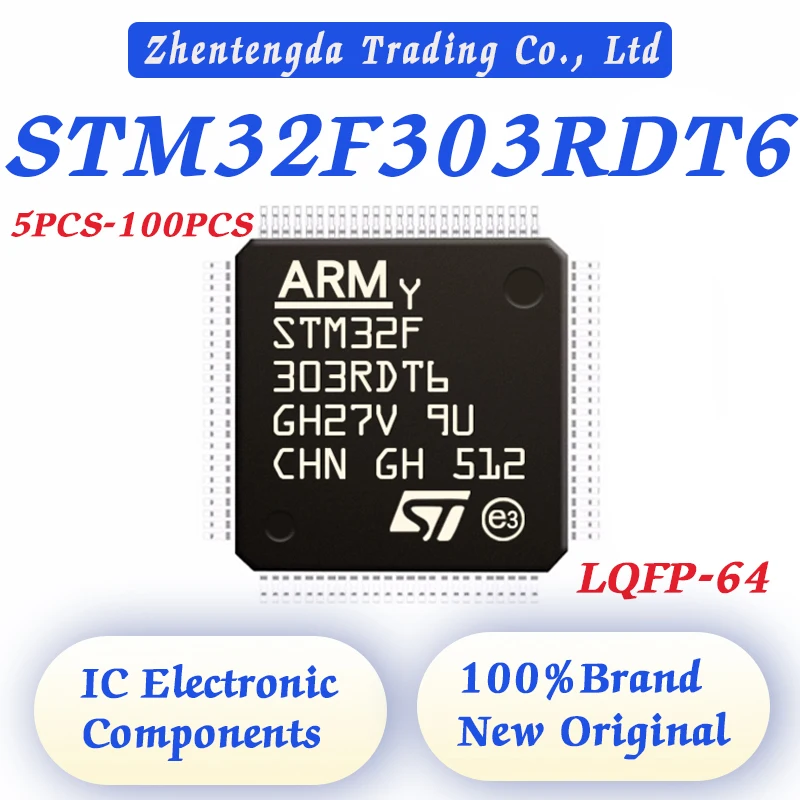 5-100pcs New STM32F303RDT6 STM32F303RD STM32F303 STM32F STM32 STM IC IC ...