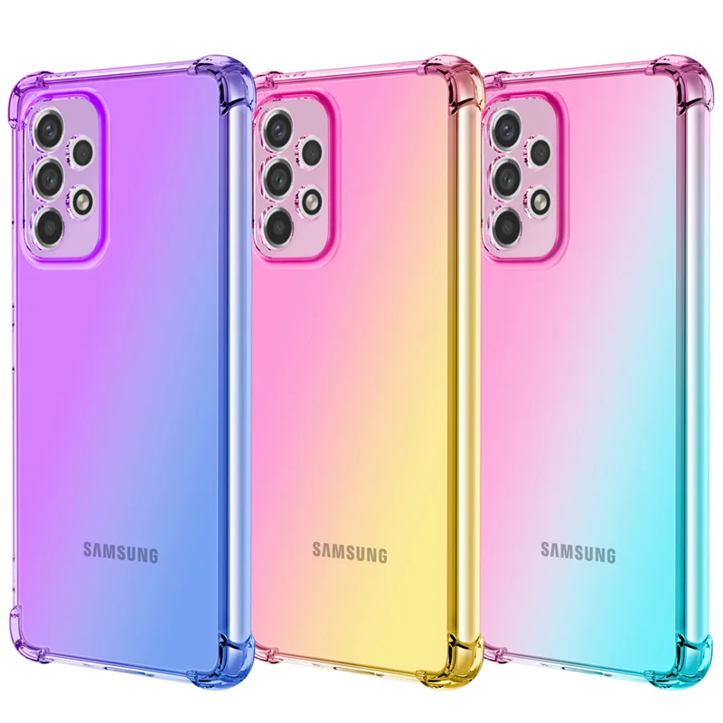 Fashion-Double-Color-Gradient-Case-For-Samsung-M22-A82-S22-Pro-Ultra ...
