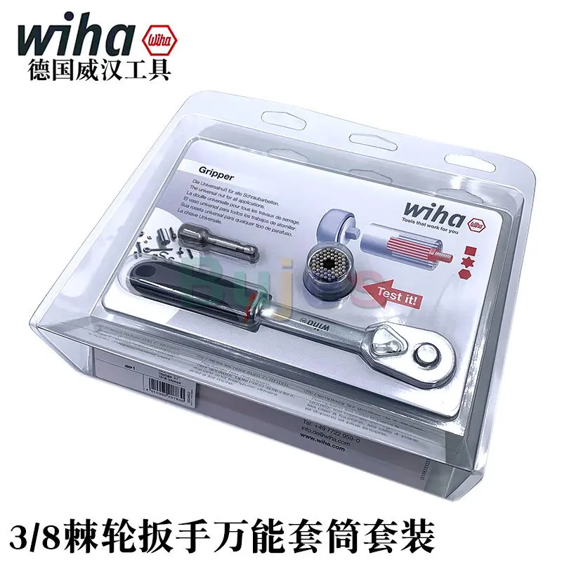 Wiha-Socket-Insert-Set-Gripper-with-Ratchet-3-8-and-Adapter-for ...