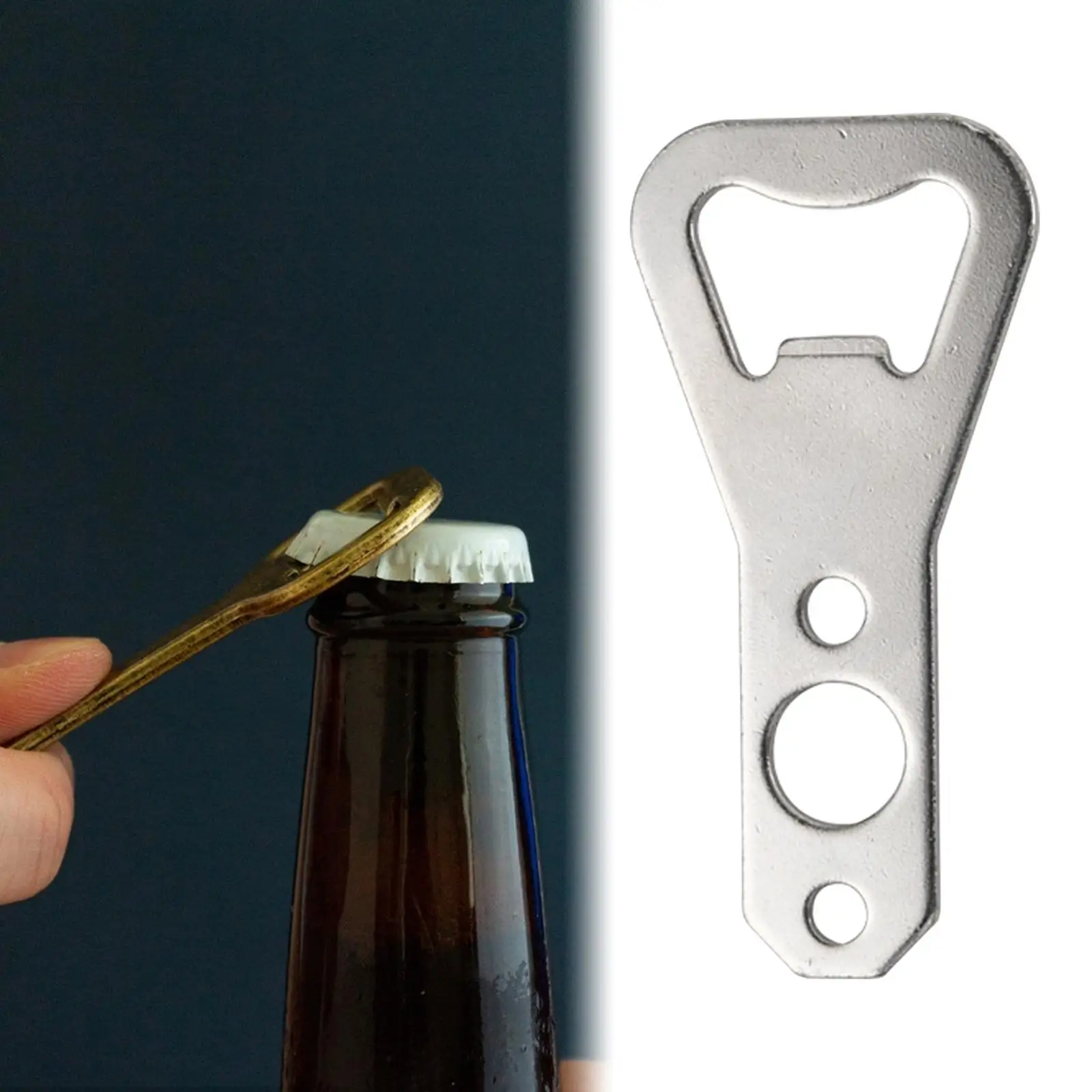 Flat Bottle Opener Metal Beer Beverage Drinking Opener Bar Gadget ...