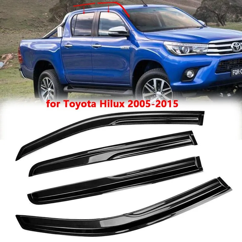 Car-Side-Window-Deflector-Rain-Shield-Weathershields-Weather-Shield ...