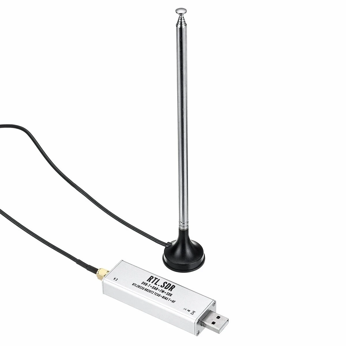 Sdr Software Defined Radio Ricevitore Sdr SDR RTL-SDR R820T2 V3 Con Antenna Telescopica ...