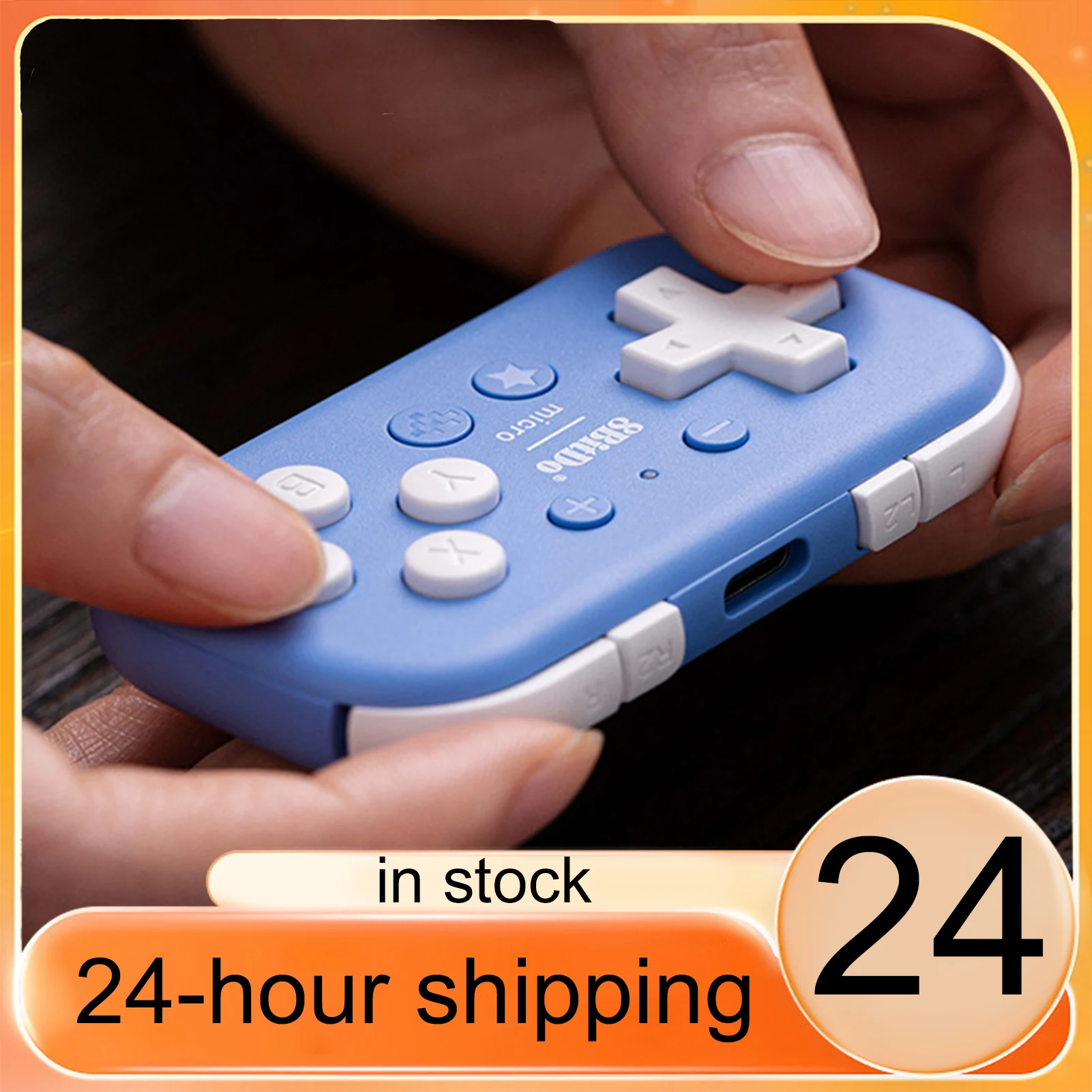 Pocket-Controller-8Bitdo-Micro-Gamepad-Bluetooth-compatible-Designed ...