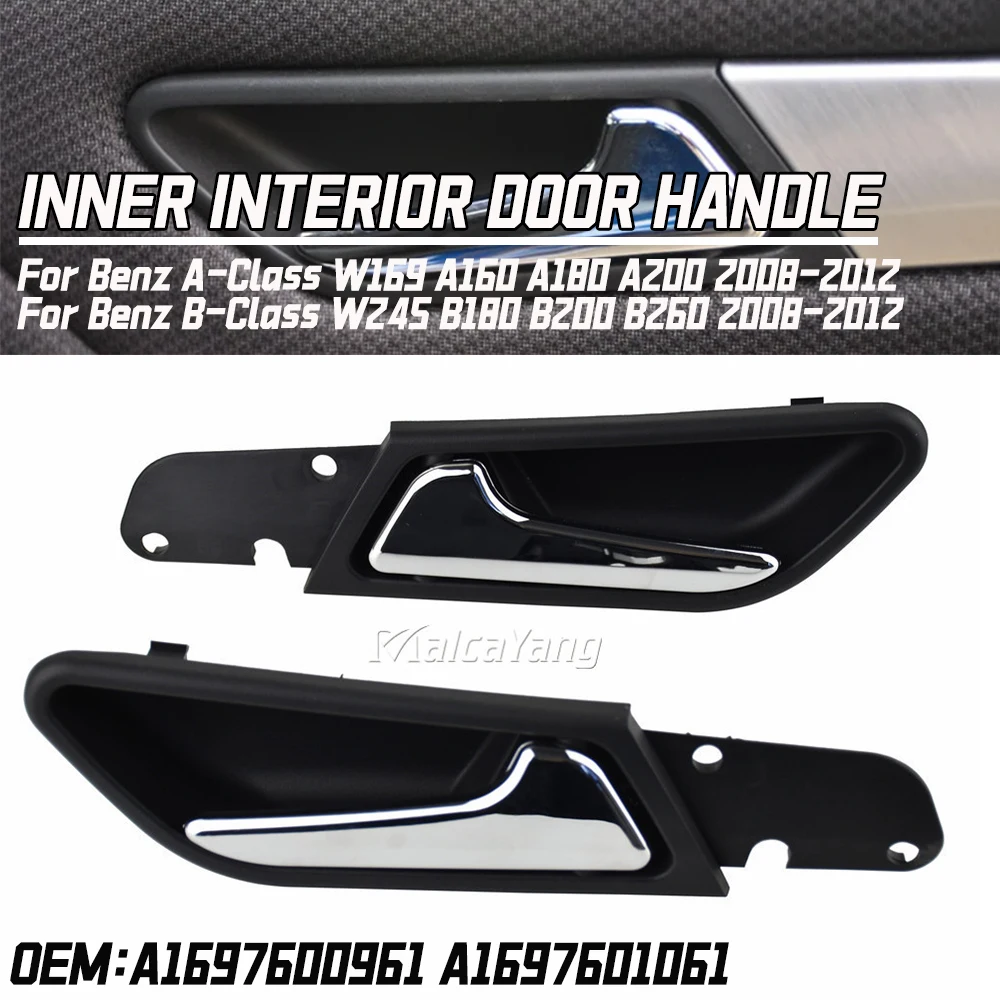 2PCS-Car-Inner-Interior-Door-Handles-for-Mercedes-Benz-A-Class-W169-B ...