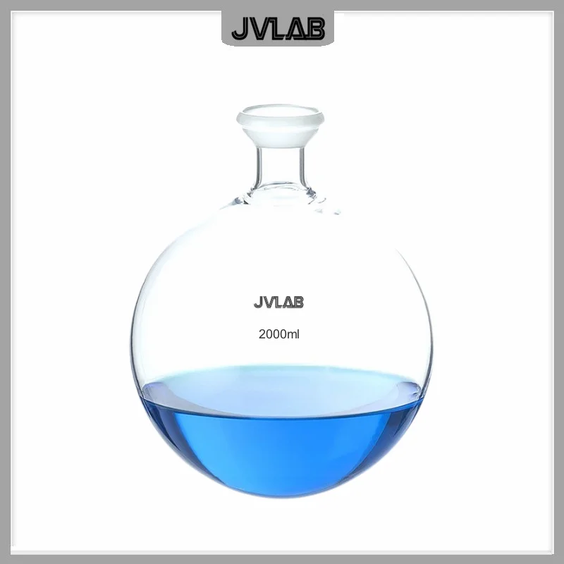Receiving-Flask-Rotary-Evaporator-Accessories-Lab-Glassware-Round ...