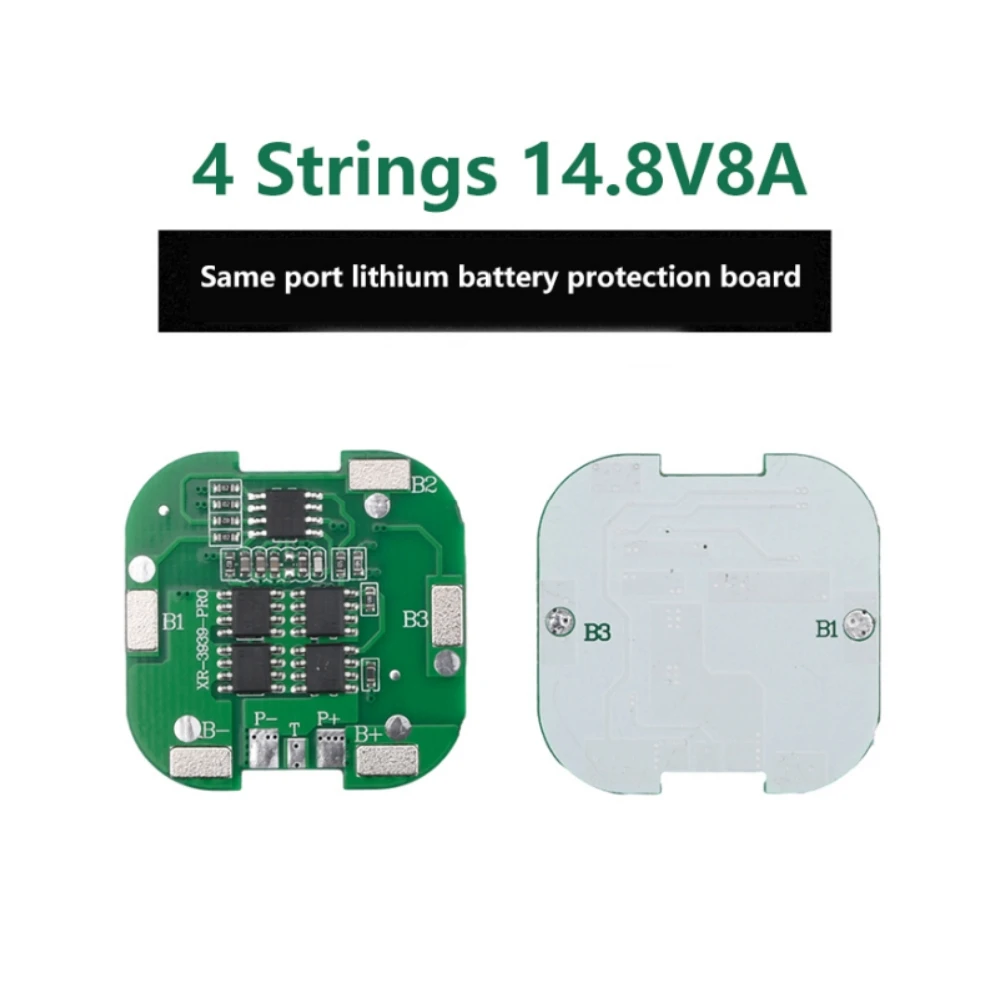 4S 14.8V 20A BMS 18650 Li-ion Lithium Battery Protection Board With 10K ...