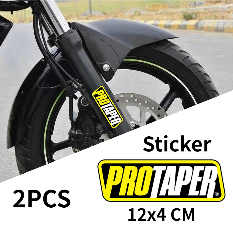 Pro-Taper-Sticker-2Pcs-for-Motocross-Yamaha-Honda-12x4cm-Forcella ...