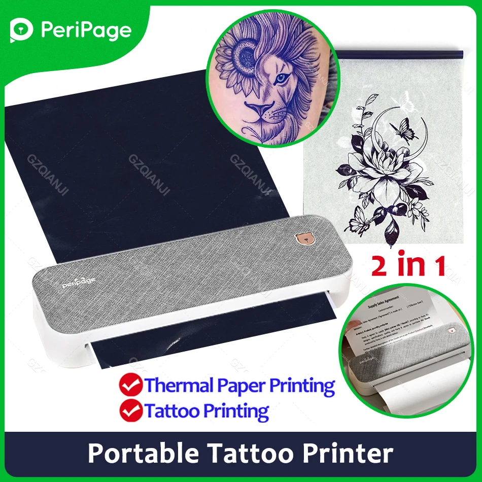 Thermal-Portable-Tattoo-Printer-Wireless-Mini-Rechargeable-Tattoo ...