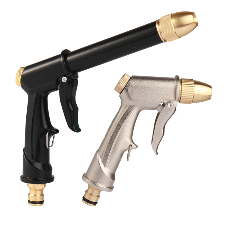 High-pressure Cleaning Water Gun Adjustable Metal Nozzle Sprinkler Car ...