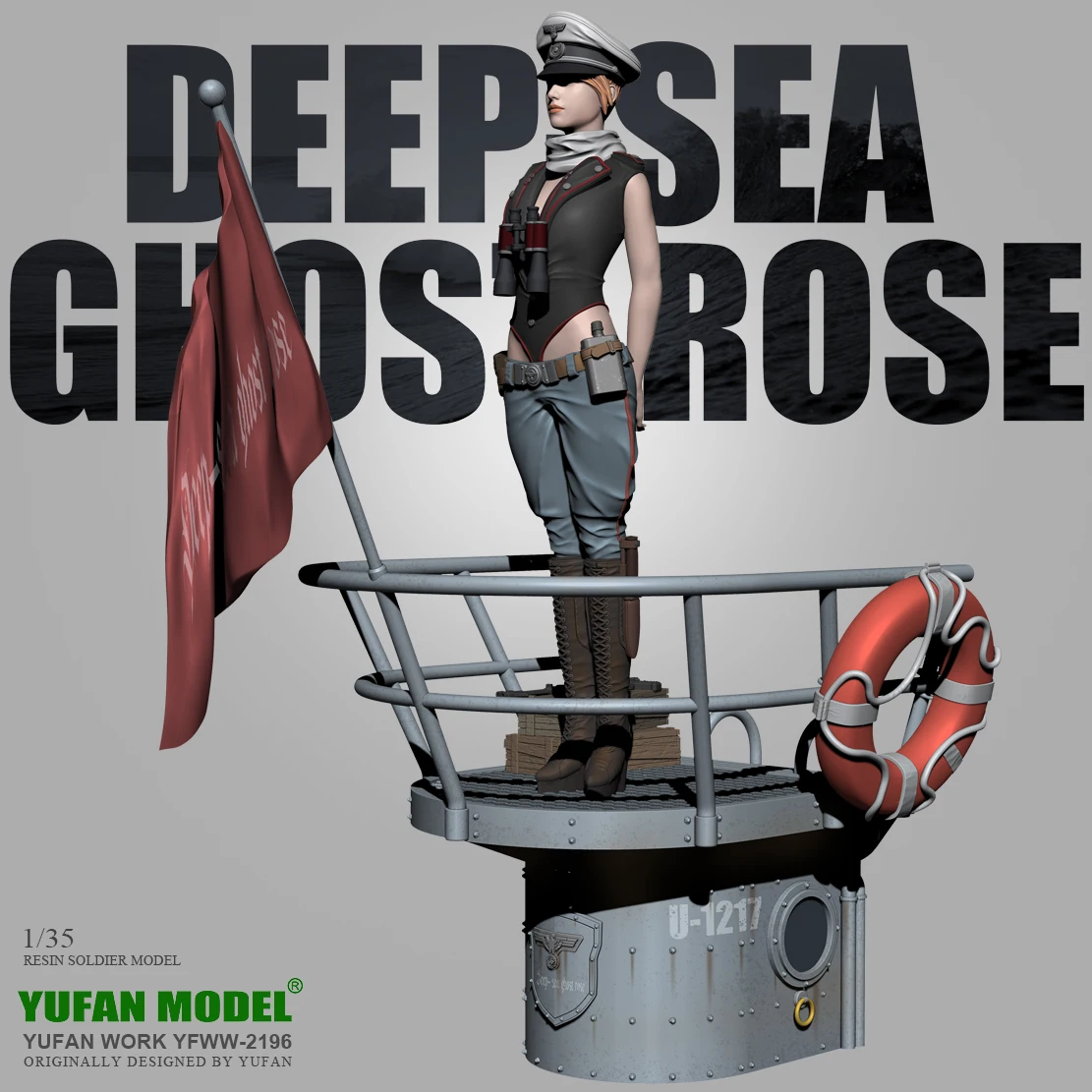 1-35-YUFAN-MODEL-Resin-figure-model-kits-DIY-beauty-colorless-and-self ...