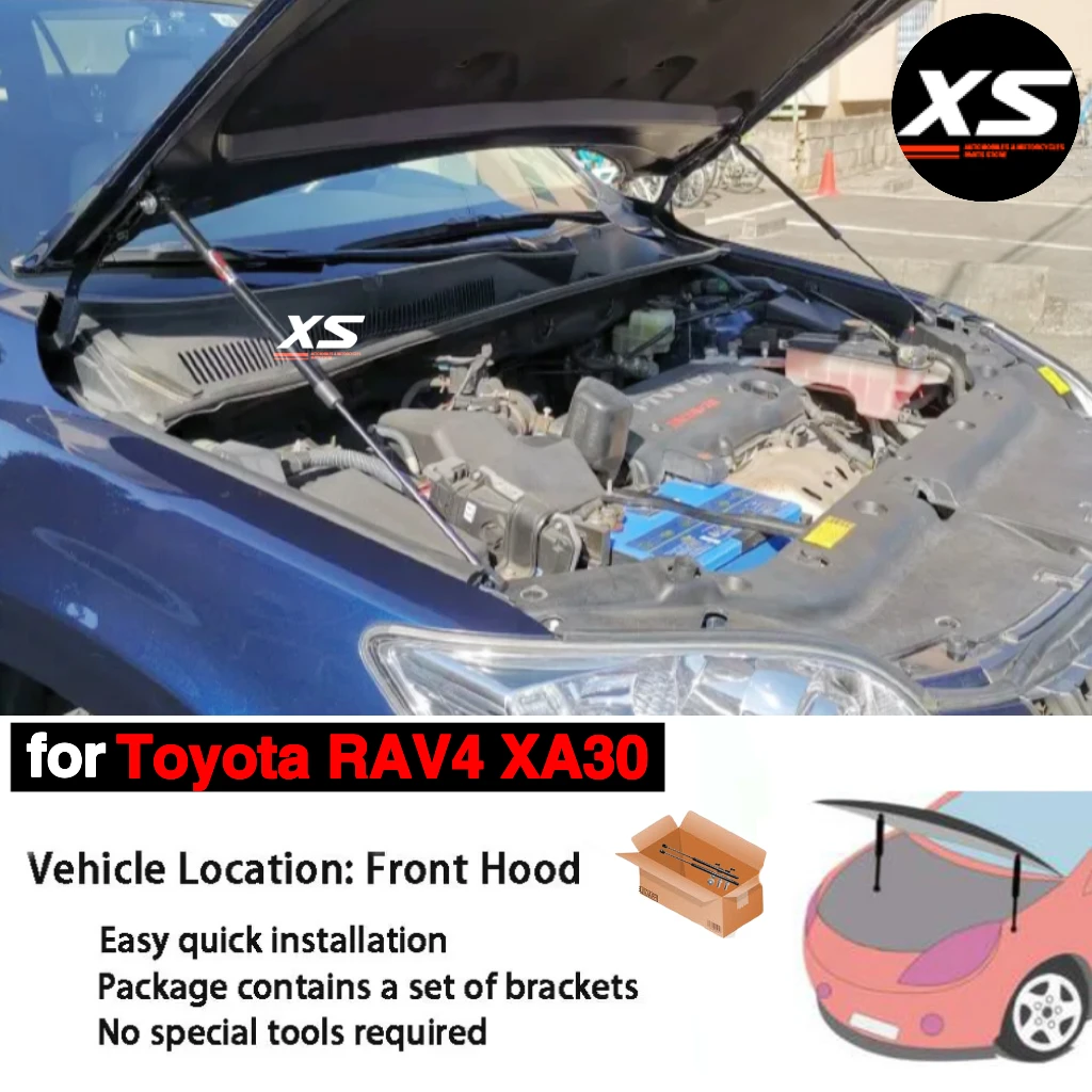 Bonnet-Strut-Kit-For-Toyota-RAV4-XA30-Vanguard-2005-2012-Front-Hood ...