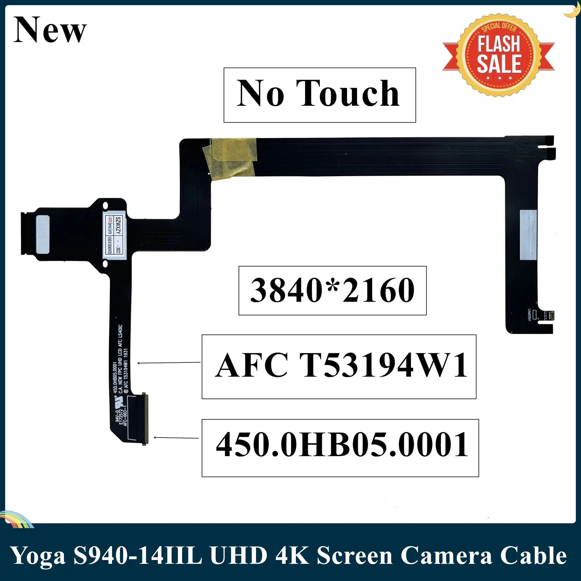 LSC-New-OEM-For-Lenovo-Yoga-S940-14IIL-UHD-4K-Screen-Camera-Cable-AFC ...