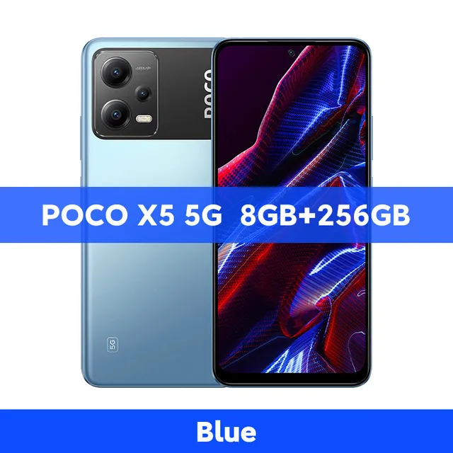 POCO X5 5G Global Version 128GB/256GB NFC Snapdragon 695 120Hz AMOLED ...