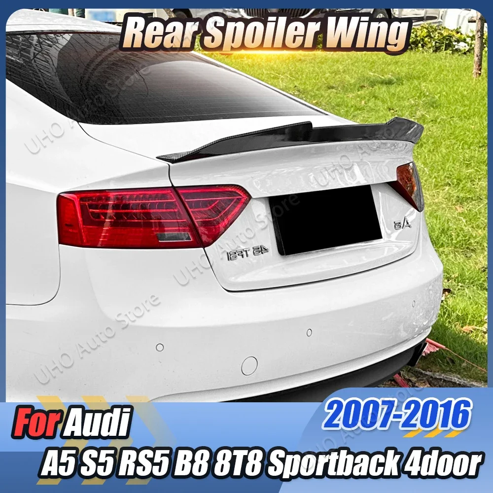 PSM Style Car Rear Spoiler Rear Trunk Lip Trim Tail Wing Body Kit For ...