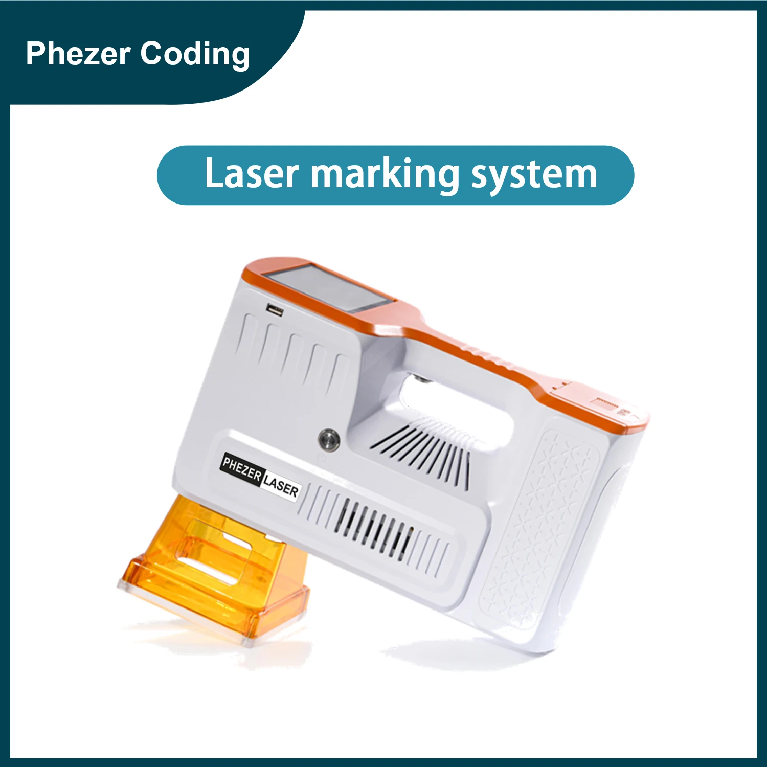 Phezer-PL6-Fiber-Laser-Marking-Machine-Metal-and-Plastic-Engraver-20w ...
