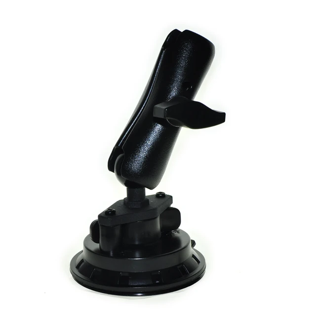Double Socket Arm + Twist Lock Suction Cup Ball Mount Bracket Base for ...