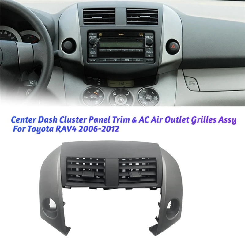 Car-Center-Dash-Cluster-Panel-Trim-A-C-Air-Outlet-Grilles-Assy-For ...