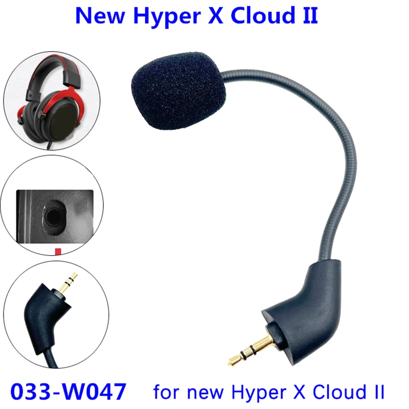 Micr-fono-Hyperx-Cloud-2-Hyperx-para-videojuegos-auriculares-y-micr ...