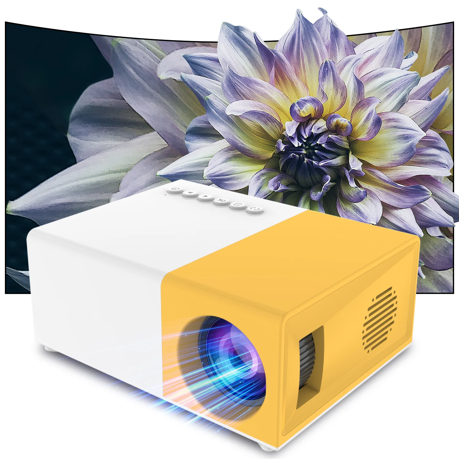 Salange-J9C-Mini-Projector-Upgraded-Brightness-1080P-Supported-Native ...