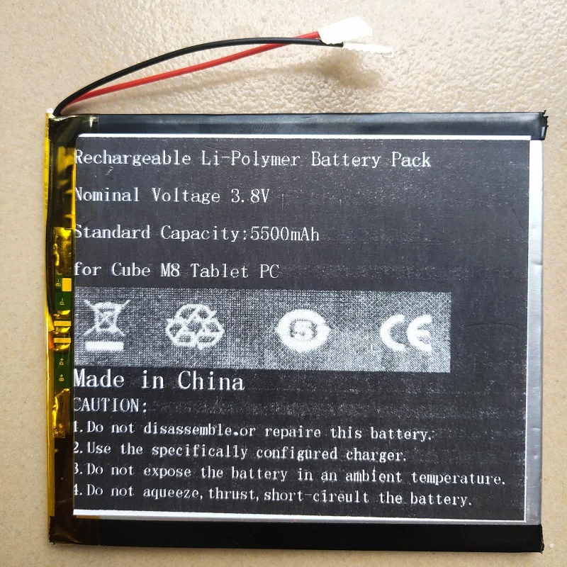 New-Battery-for-Alldocube-Cube-M8-Kubi-Tablet-PC-Li-polymer-Lithium ...