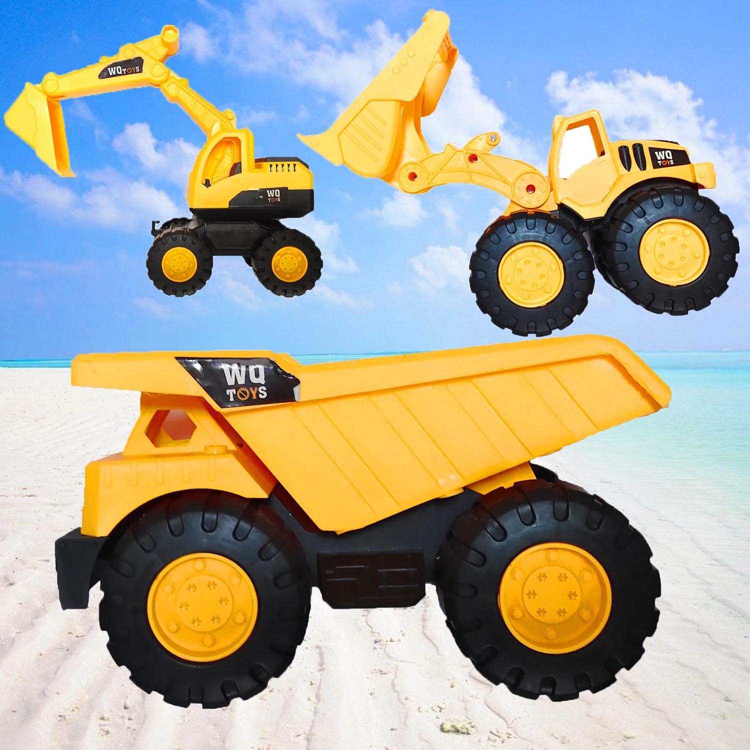 Medium-sized-Engineering-Vehicle-Set-Excavator-Engineering-Vehicle ...