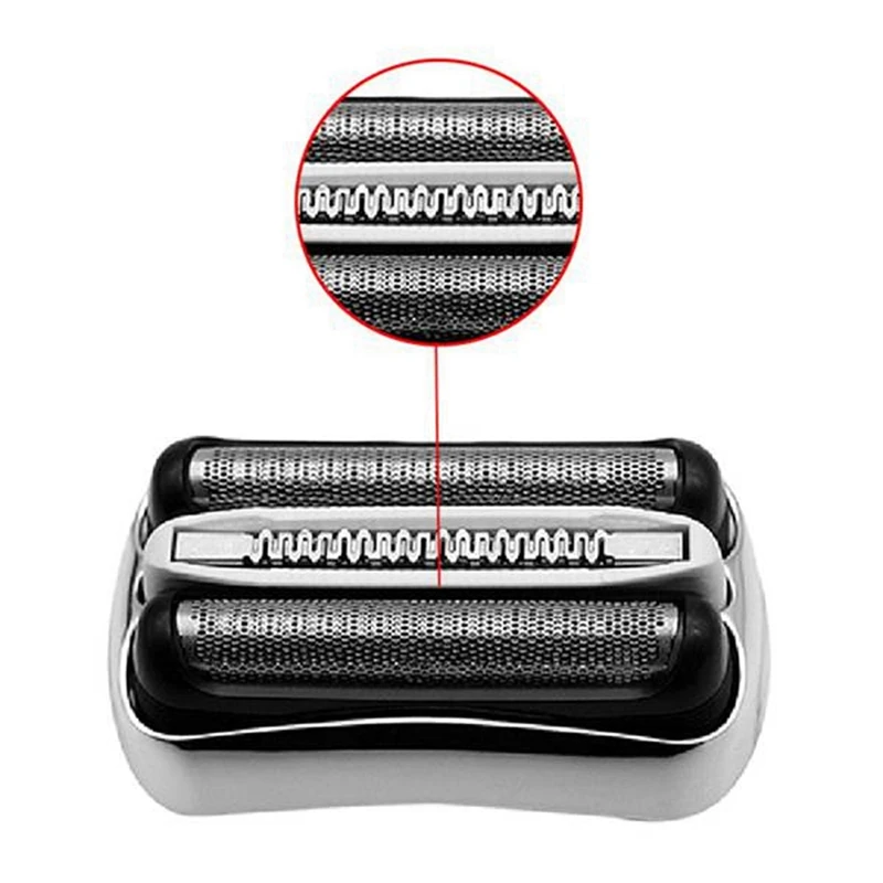 2PCS-Shaver-Replacement-Head-Foil-Set-For-Braun-Series-3-Electric ...