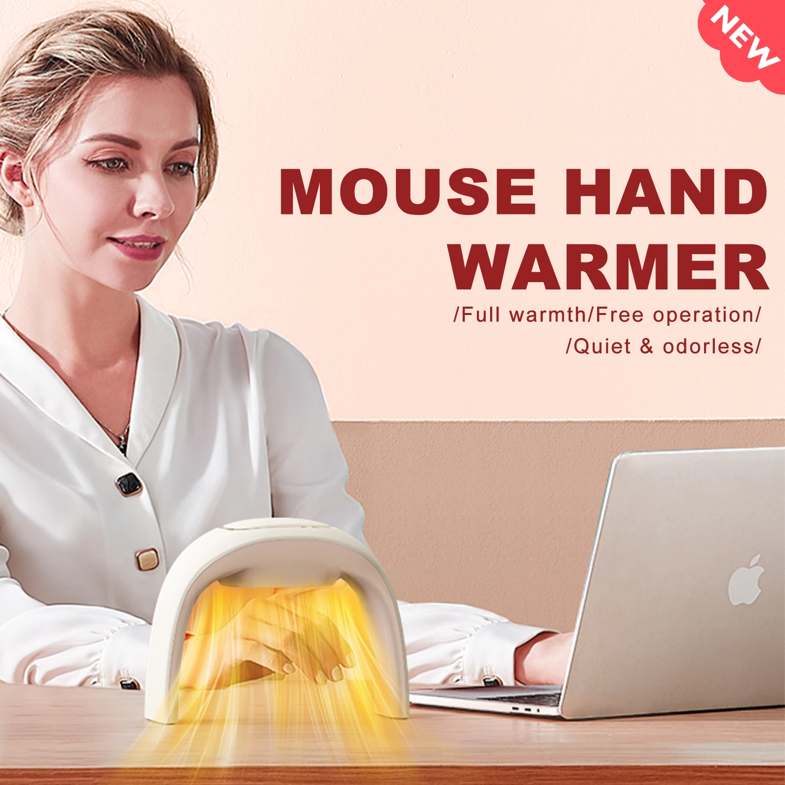 Eary Home Office Desktop Electric Heater Mouse Hand Warmer Winter ...