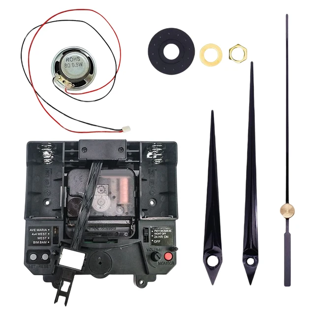 1 Set Wall Quartz Pendulum Clock Movement Mechanism Clock Replacement ...