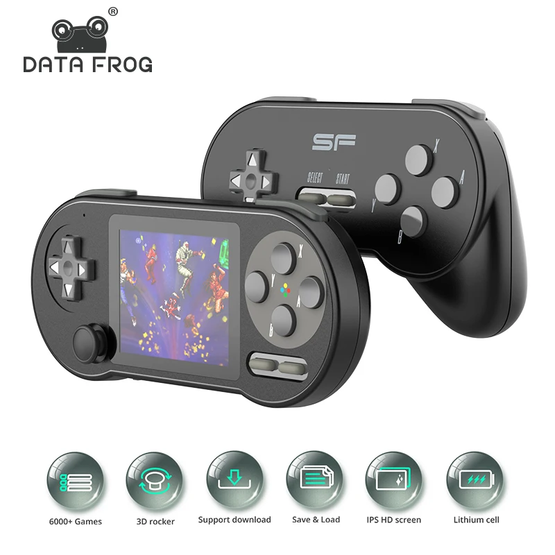 DATA-FROG-SF2000-Handheld-Game-Console-Portable-Game-Players-Classic ...
