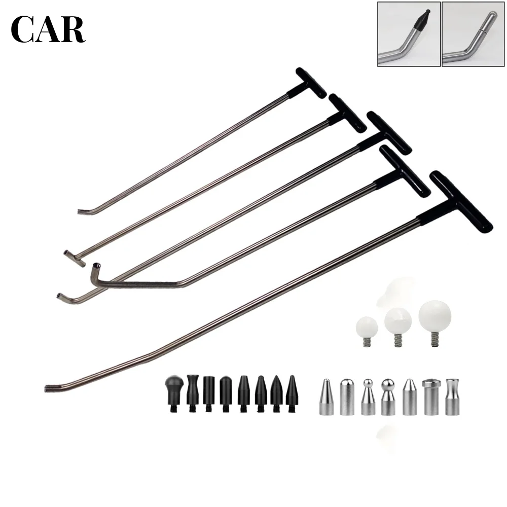 Car Push Puller Rods Dent Removal Paintless Tools Repair Hammer kit ...