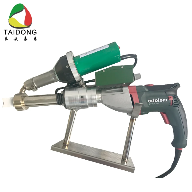 Geomembrane Welding Machine Plastic Welding Hand Extruder For HDPE PP ...