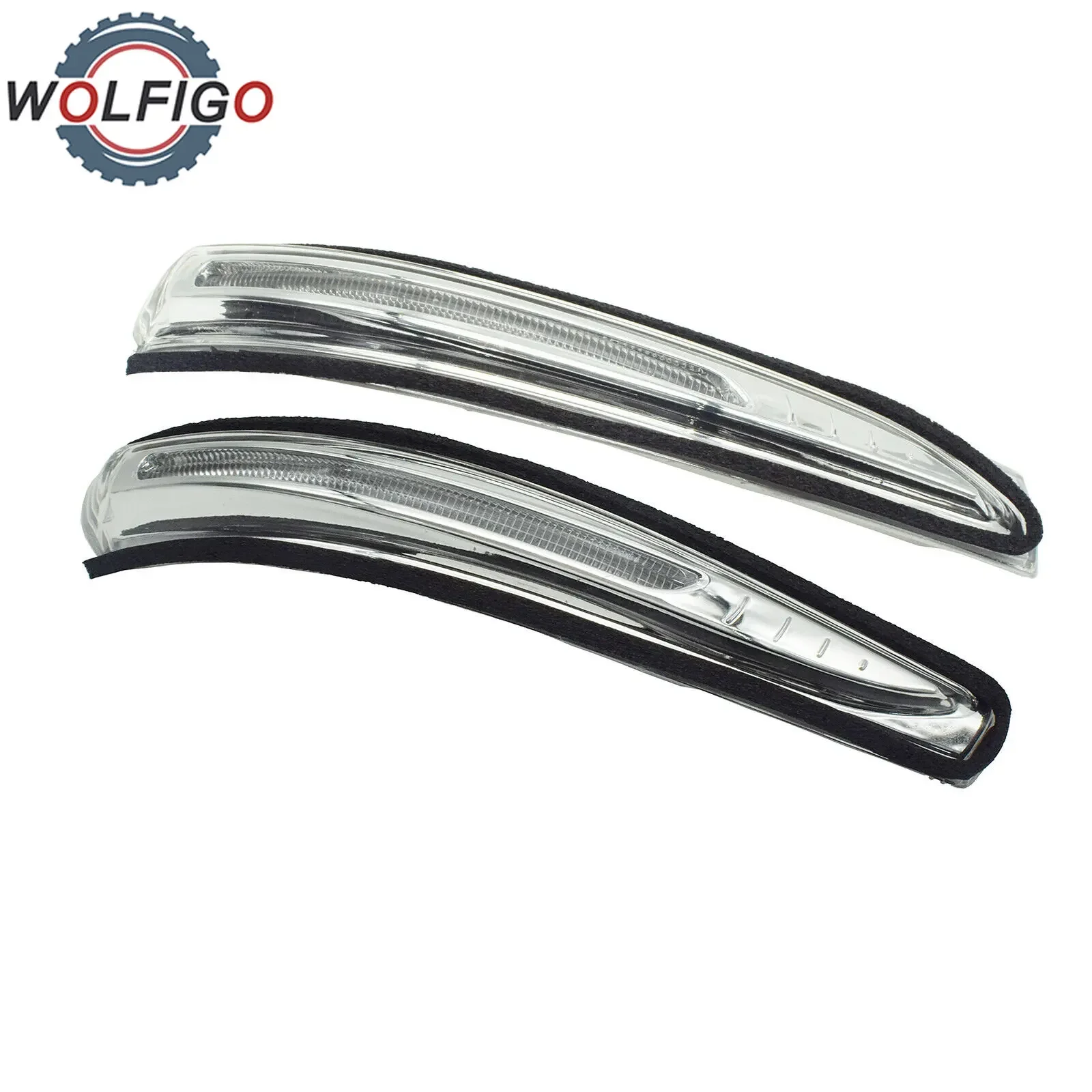 Left / Right Side Rearview Mirror Turn Signal Light For Hyundai Santa ...