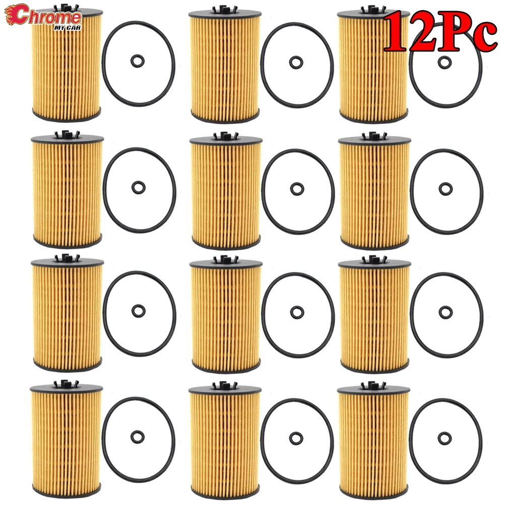 12PC-Oil-Filter-For-VW-Jetta-Audi-A4-A5-A6-2012-2013-2014-2015-2016 ...