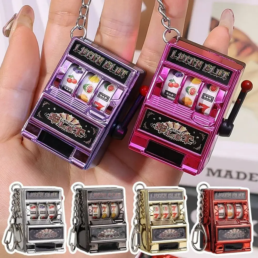 Mini-Fruit-Slot-Machine-Keychain-Lucky-Jackpot-Retro-Toy-Coin-Operated ...