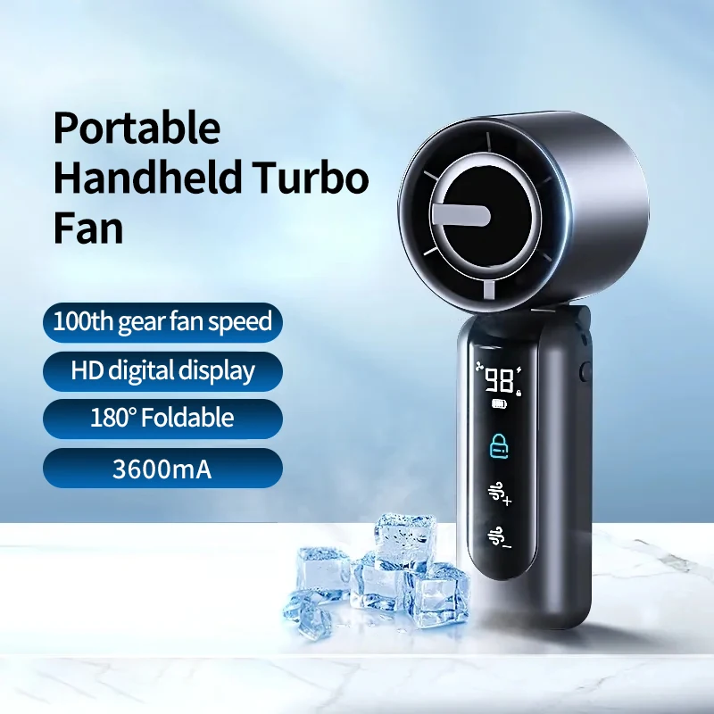 Portable-Handheld-Fan-Speed-1-100-Gear-Adjustable-Turbo-Mini-Fan ...