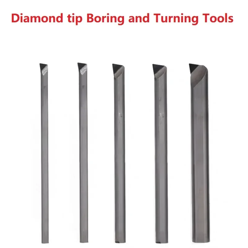 Diamond boring tool turning lathe tools bore cutter PCD CNC Borer bar ...