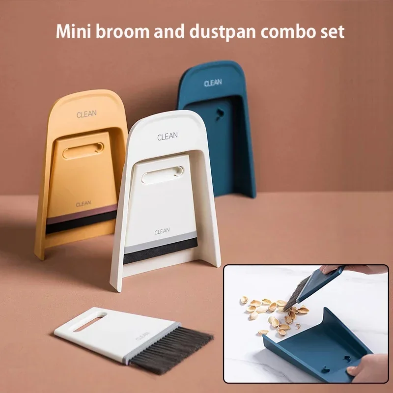 Mini-Home-Office-Desktop-Sweep-Cleaning-Brush-Table-Small-Broom-Multi ...