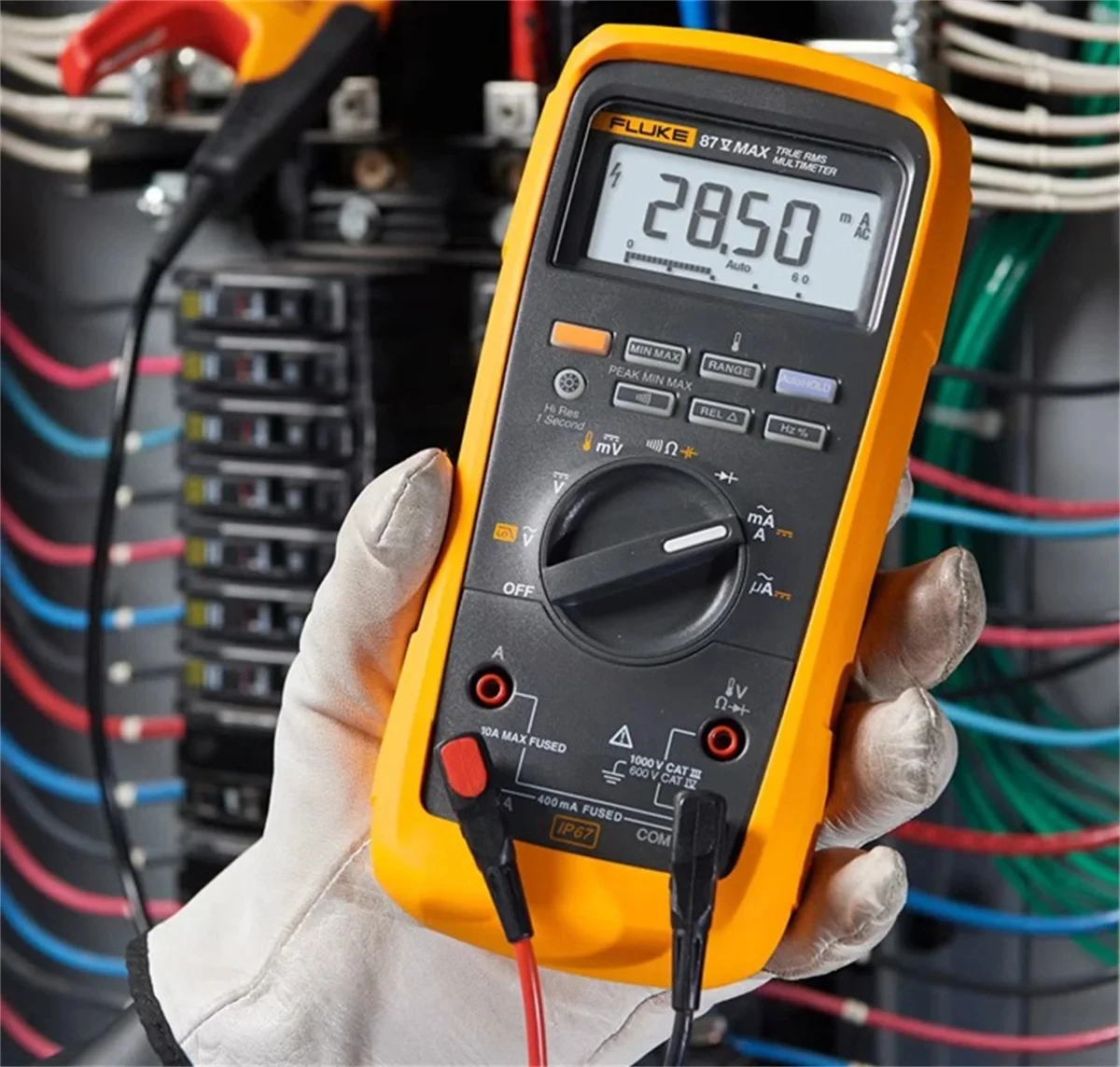 FLUKE-F87-VC-Industrial-Grade-Smart-Digital-Multimeter-True-Effective ...