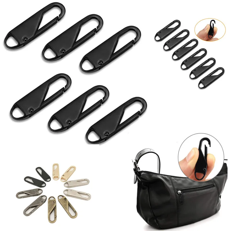 2Pcs-Bag-Zipper-Tags-Zipper-Repair-Tool-Metal-Zipper-Head-Replacement ...