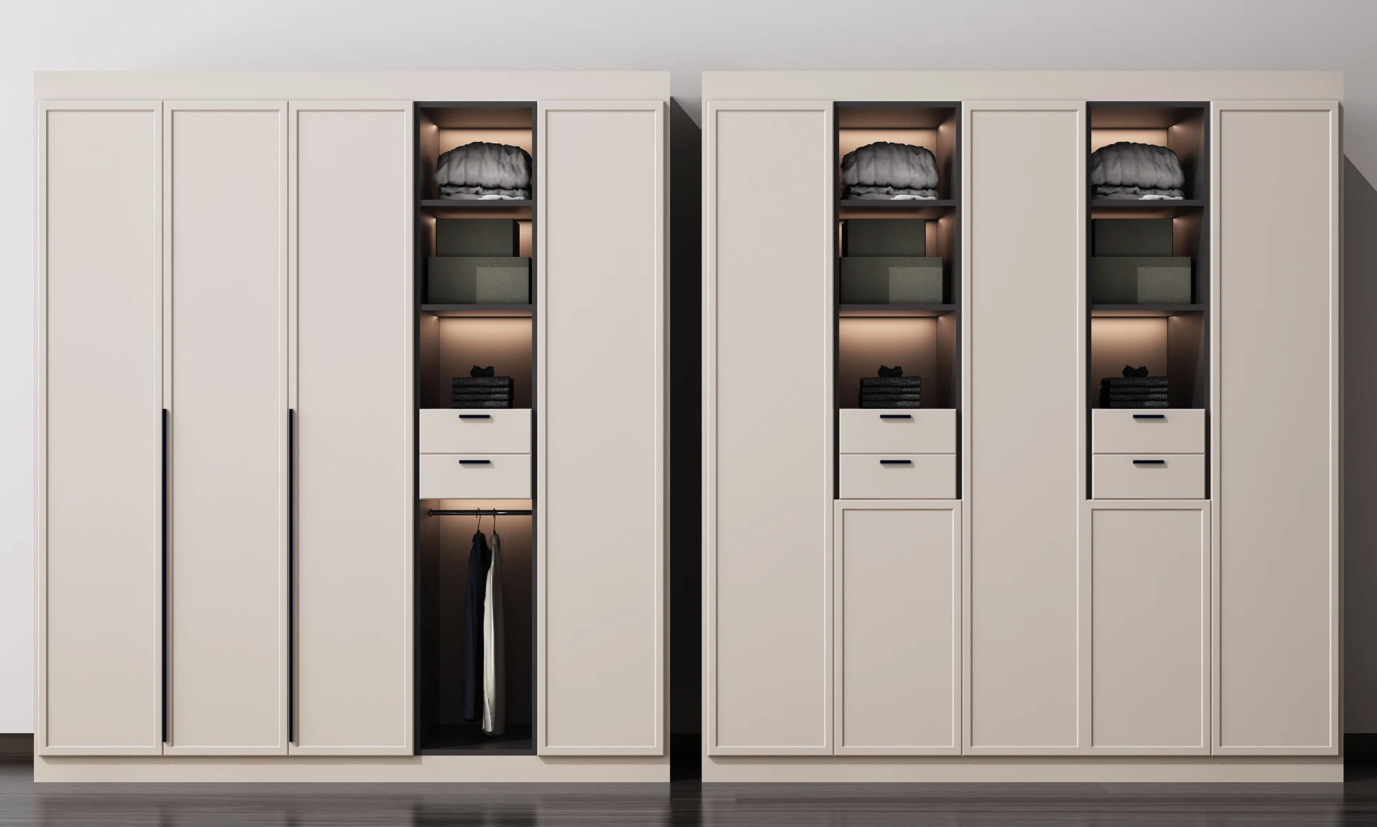 6 Door Wardrobe Interior Design: The Ultimate Guide to Maximizing Space ...