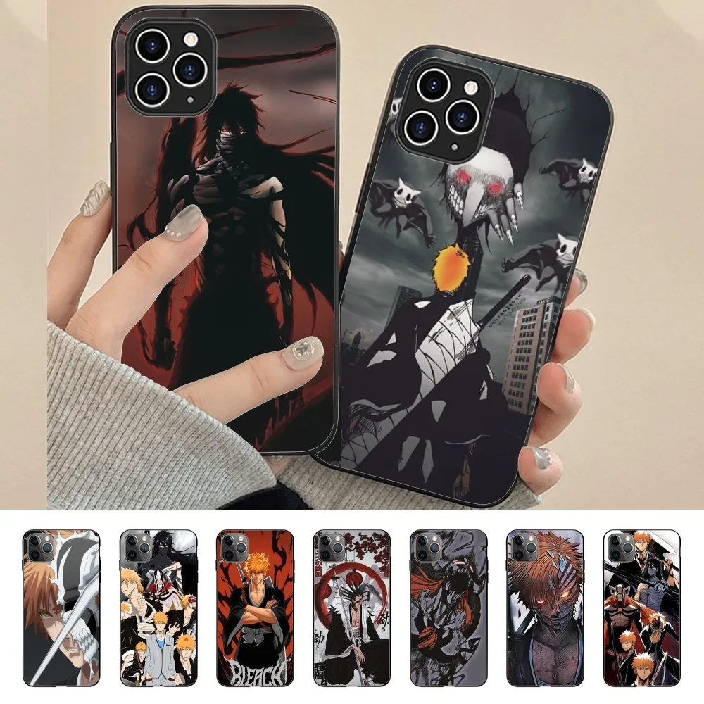 Anime-Bleach-ichigo-kurosaki-Phone-Case-For-Iphone-15-11-13-14-Pro-Max ...