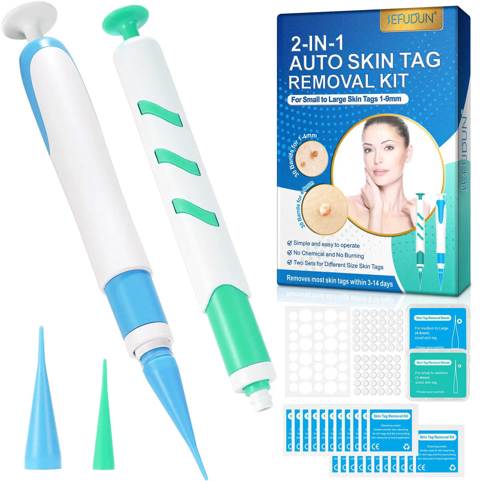 2-IN-1-Auto-Skin-Tag-Removal-Tool-Kit-Painless-Skin-Label-Mole-Acne ...