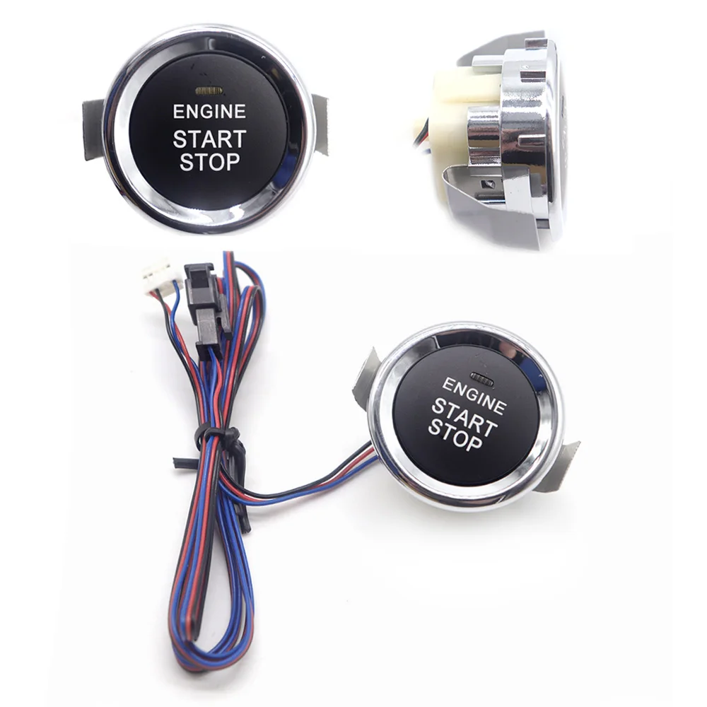 kirbin-Start-Stop-Button-Intelligent-Alarm-Security-Push-Start-System ...