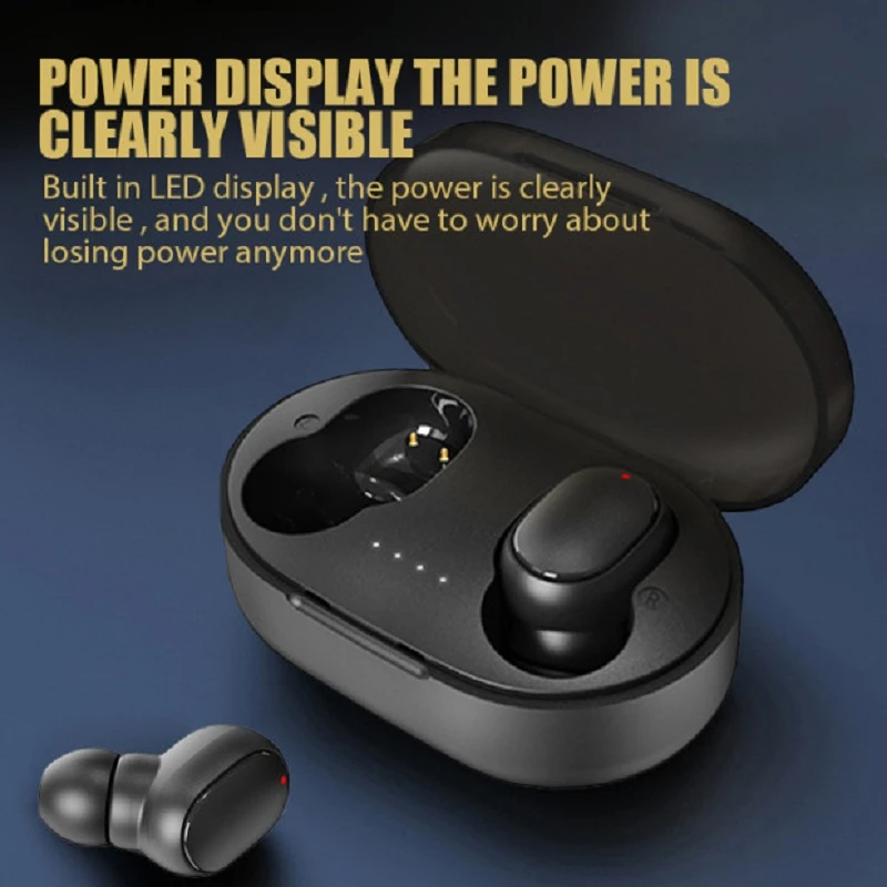 Auriculares inalámbricos TWS A6 Lite con Bluetooth 5,0, cascos deportivos impermeables con voz ...