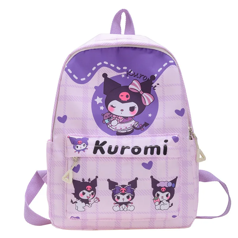 Mochila-de-Hello-Kitty-Sanrio-Anime-para-ni-os-Kuromi-Cinnamoroll ...