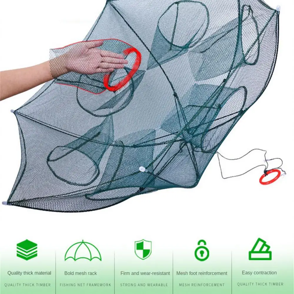 Holes-Folding-Fishing-Net-Trap-Portable-Fishing-Bait-Trap-Casting-Nets ...